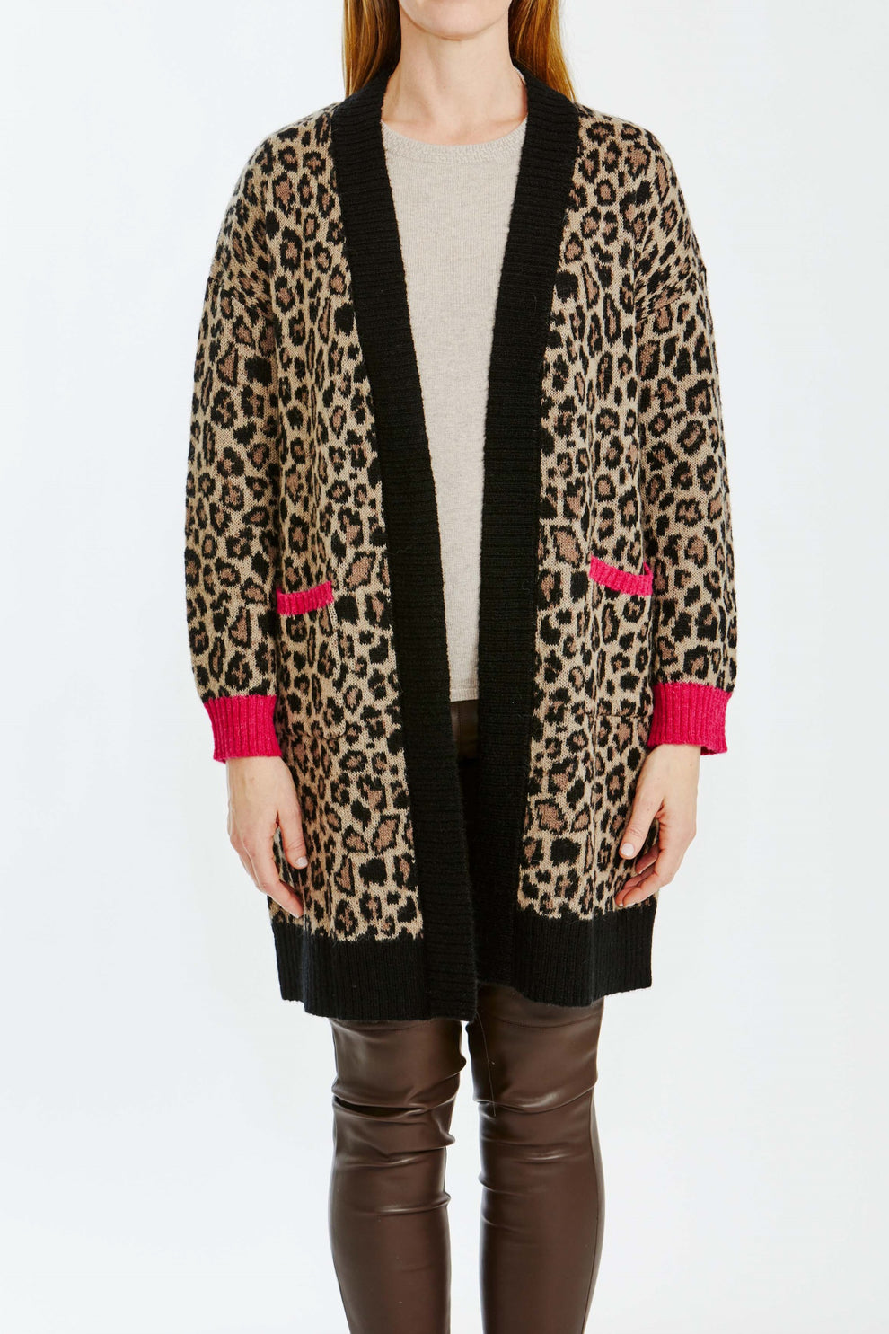 Zoolander Cardigan Animal Print