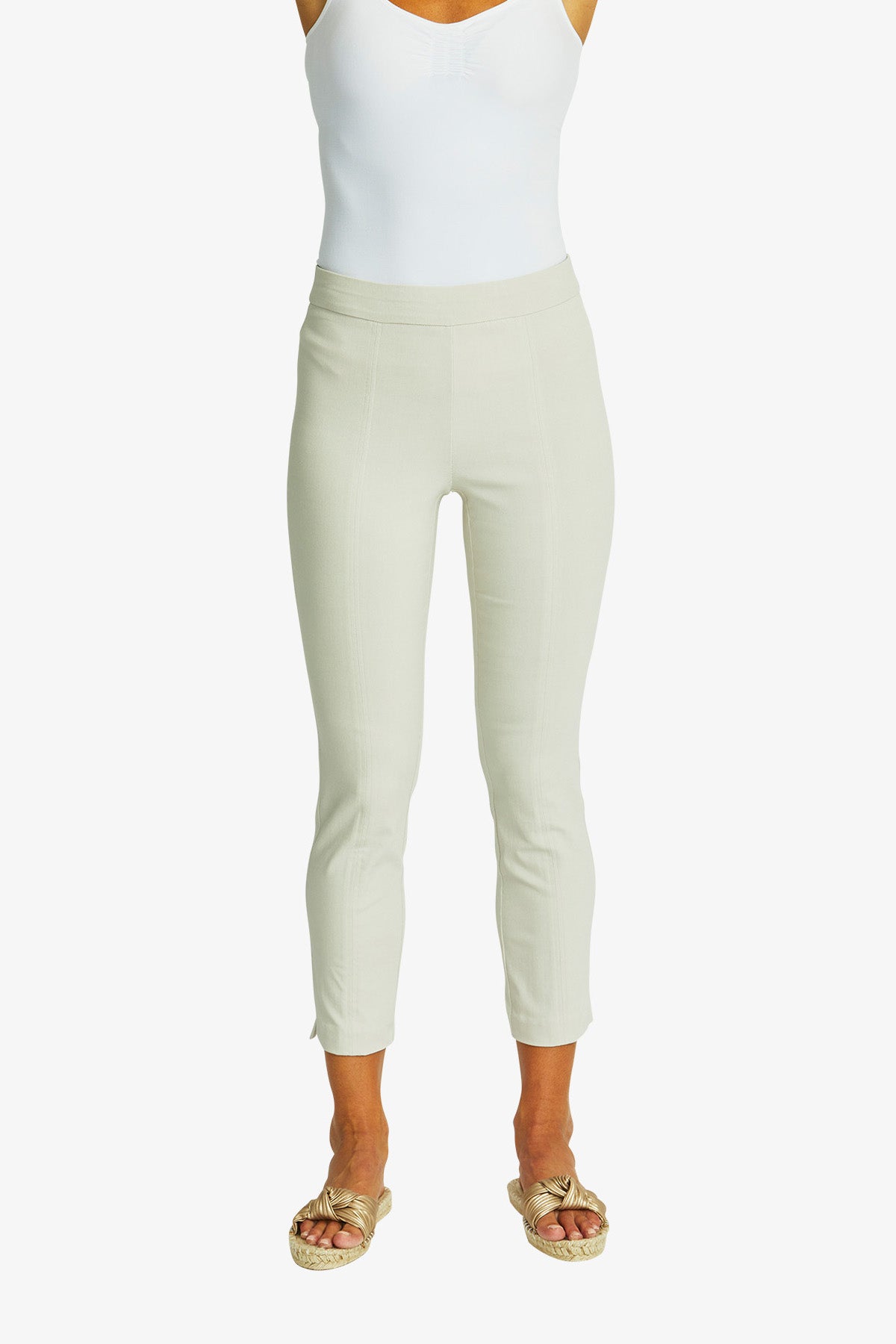 Women's 7/8 Bengaline Pant Flax